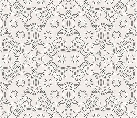 Decorative Geometrical Seamless Pattern Background Wallpaper Geometrical Oriental Background