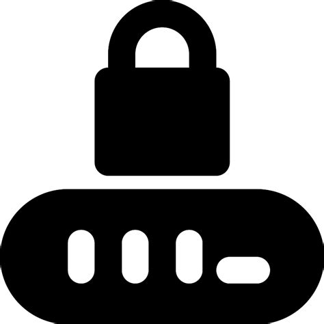 Pin Code Password Vector Svg Icon Svg Repo