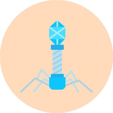 Bacteriophage Vector Icon 32737018 Vector Art At Vecteezy