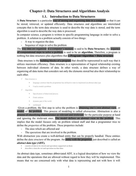 Data Structures And Algorithm Cha 1and 2doc