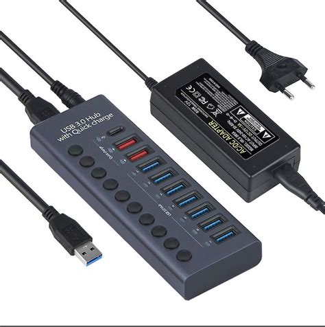 high quality 10 port 3 0 usb pd fast charging port standalone switch hub shop today get it