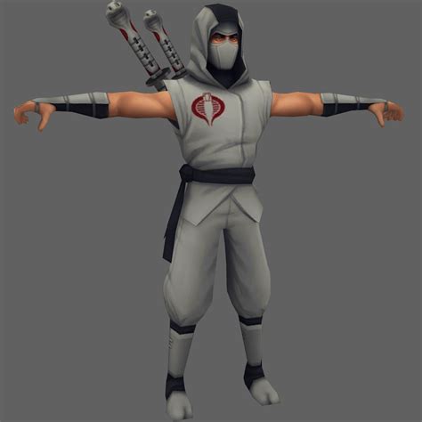 Storm Shadow 3d Model Rigged Dl By Carinhaqualquer On Deviantart
