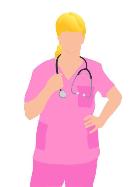 30 Colorful Hospital Scrubs Stock Illustrations Royalty Free Vector