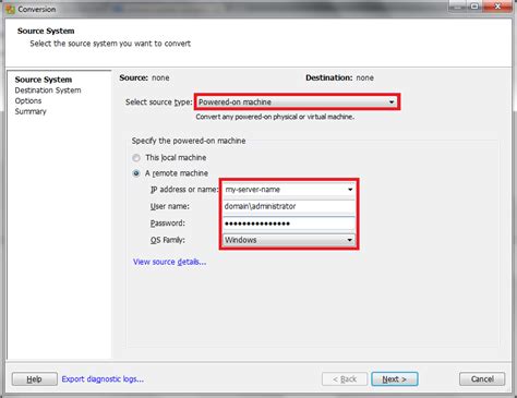 Convert A Physical Machine To A Virtual Machine P2v Using Vmware