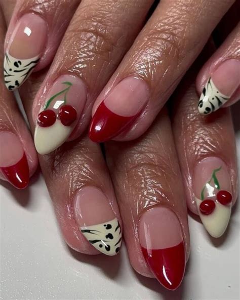 27 Cherry Nail Art Designs That Are Chic Sweet And Juicy