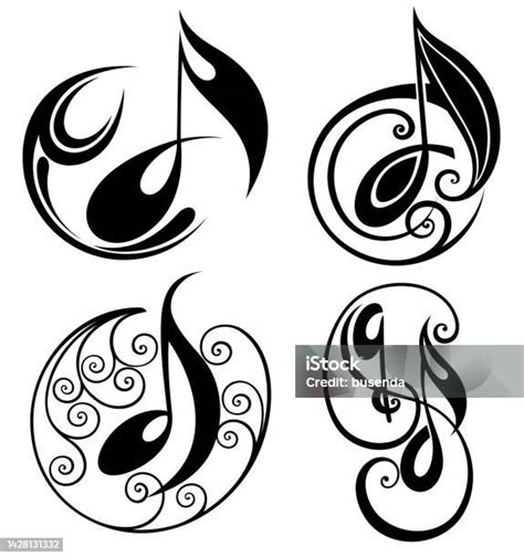 메모 벡터 아이콘입니다 악보 기호입니다 노래 멜로디 사인 응용 프로그램 및 웹 인터페이스 단추입니다 실루엣 로고 이미지 0명에 대한 스톡 벡터 아트 및 기타 이미지 Istock