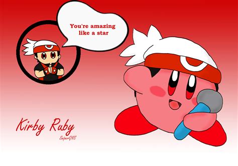 Pokedex Holder Kirby Ruby By Snipergys On Deviantart