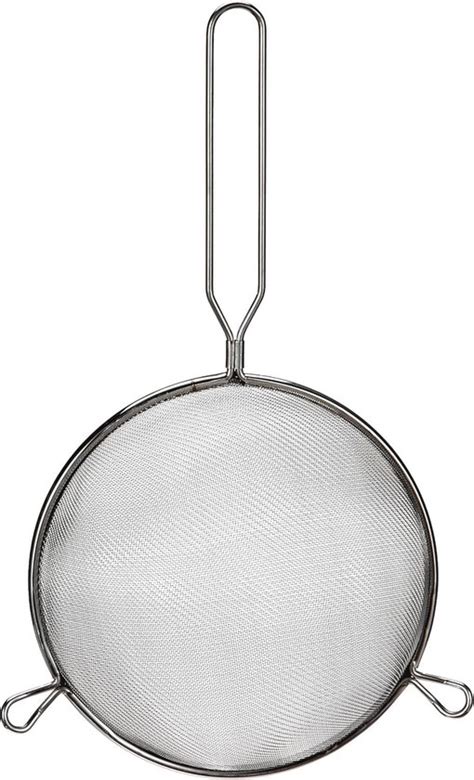Roestvrijstalen Mesh Zeef 18 Cm Keukenhulpmiddel Voor Zeven En