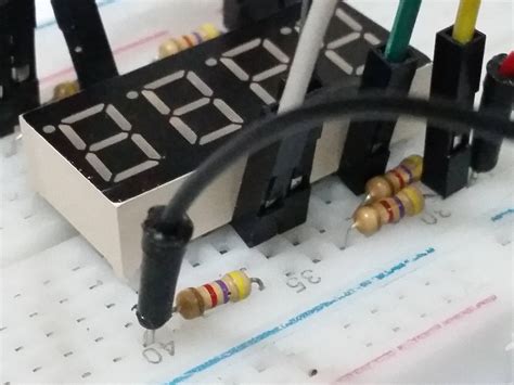 分享科技與遊戲 By Hkgoldenmr A Arduino 控制 3461srb 四位七段顯示器