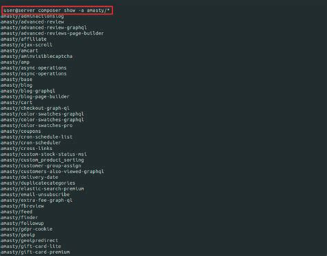 Composer User Guide Amasty Extensions Faq