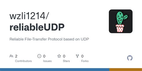 Github Wzli1214reliableudp Reliable File Transfer Protocol Based On Udp
