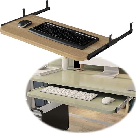 Keyboard Tray Large Keyboard Sliding Cover Sliding Keyboard Under The