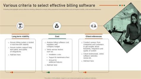 customer billing system slide team