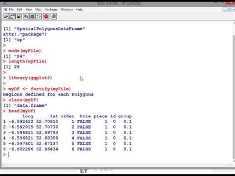 Creating A Map From A Shapefile With Ggplot And Rgdal YouTube
