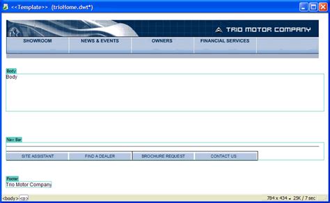 Creating A Nested Template In Dreamweaver