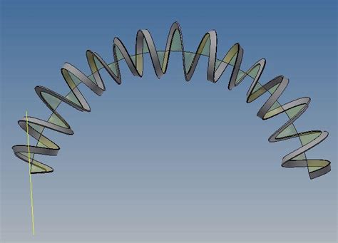 Modeling Ring Spring Autodesk Inventor Users Grabcad Groups