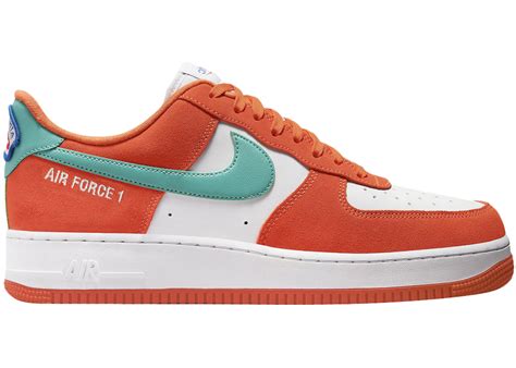 Nike Air Force 1 Low 07 Lv8 Athletic Club White Orange Mens Dh7568