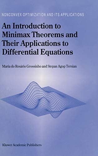 an introduction to minimax theorems and their applications to