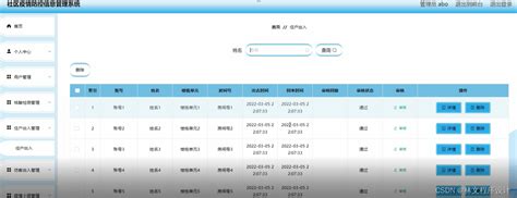 Javaphpnodejspython社区疫情信息可视化防控管理系统【2024年毕设】 Csdn博客