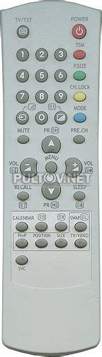 какие пульты подходят к телевизору Polarline