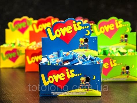 Купить Love is | Жвачка из детства, жевательная резинка поштучно в ...