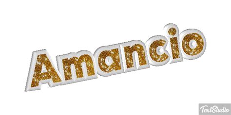 Amancio Nombre Diseños De Logotipos  Animados