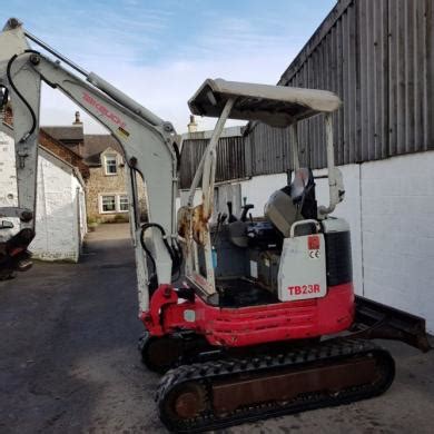 Takeuchi Tb23r Mini Digger For Sale From United Kingdom