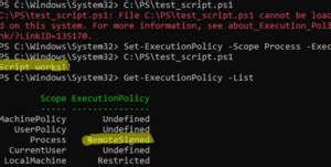 PowerShell Error Running Scripts Is Disabled On This System Power Sysadmin Blog