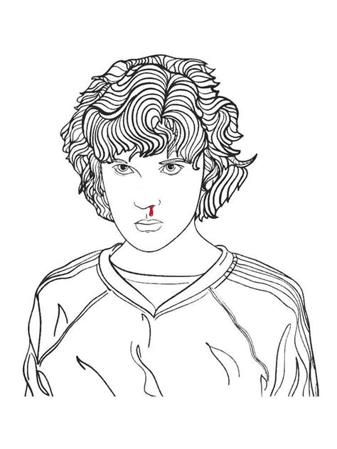 Stranger Things Coloring Pages Printable