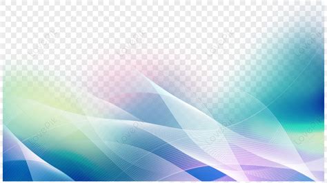 Abstract Line Business Border Horizontal Blue Green Modern Color Line Png Image And Clipart