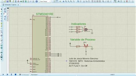 Stm32 Circuito On Off Uso De Adc E Indicador Rgb Youtube