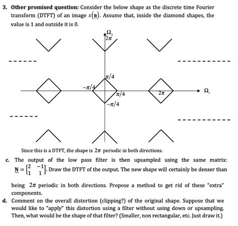 Solved Other Promised Question Consider The Below Shape As