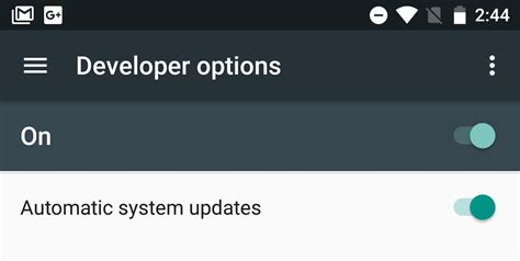 Android N Feature Spotlight Automatic System Updates Can Be Disabled In Developer Options