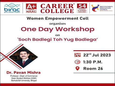career college bhopal on linkedin careercollegebhopal workshop
