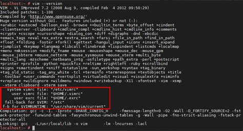 Vim配置文件vimrc vimrc在哪里 CSDN博客