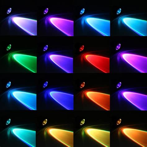 10w Rgb ไฟ Led น้ำตกสระน้ำบ่อน้ำสปอตไลท์ไฟใต้น้ำโคมไฟกันน้ำ รีโมทคอนโทรล Ferry Thaipick