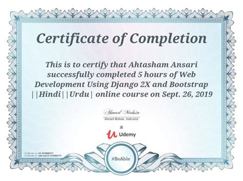 Ahtasham Ansari On Linkedin Python Django
