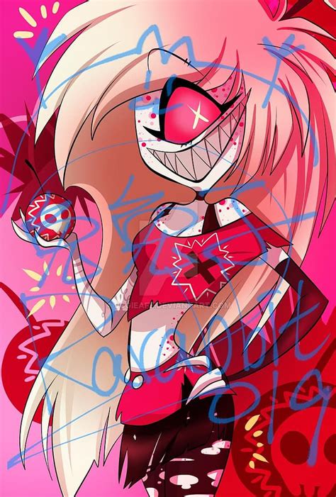 Angel Dust Hazbin Hotel Hd Wallpaper Wallpaperbetter