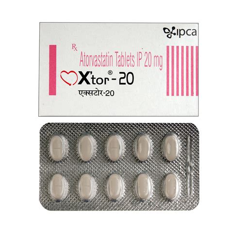 Buy Xtor 20mg 10 Tablets Online At Best Prices Wellness Forever
