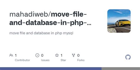 Github Mahadiwebmove File And Database In Php Mysql Move File And