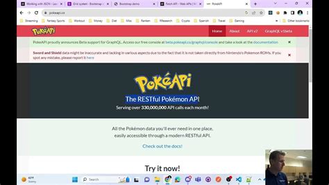 How To Display Local Json Data In Browser Using The Fetch Api Youtube