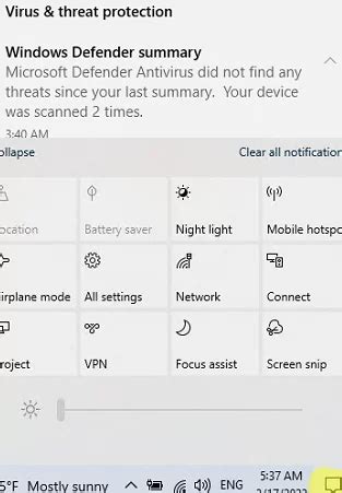 Fix Action Center Not Opening On Windows And Windows OS Hub