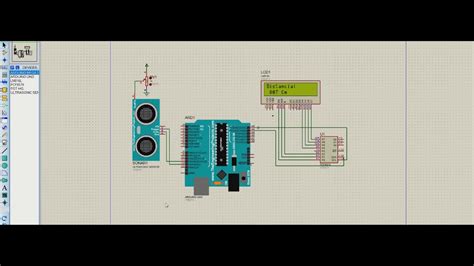 Simulación De Sensor Ultrasónico En Proteus Youtube