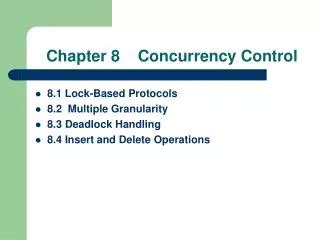 Ppt Concurrency Control Techniques Overview Two Phase Locking Protocols Powerpoint