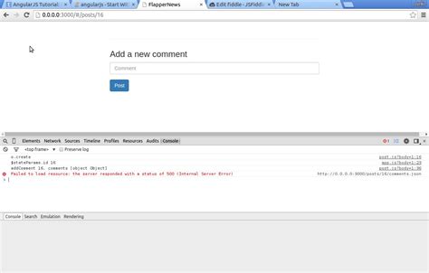 ajax rails completed 500 internal server error with angularjs