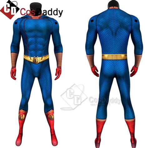 The Boys Homelander Halloween Costumes 3D Jumpsuit Homelander Cosplay ...