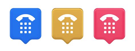 전화 통화 버튼 응용 프로그램 핸드셋 모바일 연락처 통신 3d 현실적인 말풍선 아이콘 3차원 형태에 대한 스톡 벡터 아트 및 기타 이미지 3차원 형태 고객 서비스