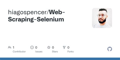 Github Hiagospencerweb Scraping Selenium
