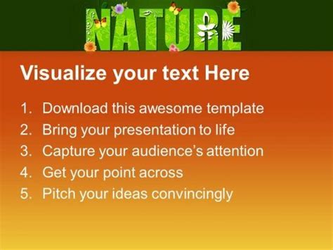 Green Nature Environment PowerPoint Templates And PowerPoint Themes
