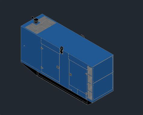 Genset Dwg Block For Autocad Designs Cad